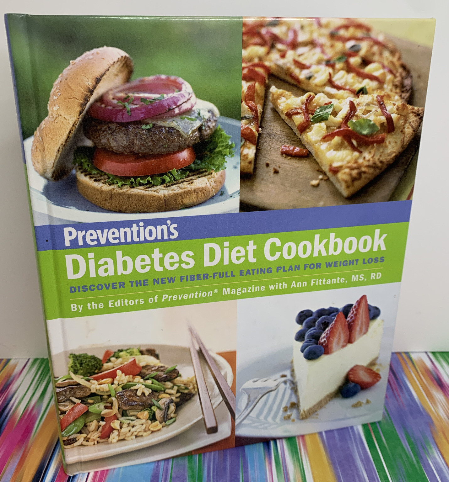 Prevention's Diabetes Diet Cookbook Fiber Full Weight Loss Hardcover 4 ...