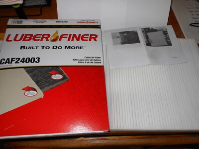 LOT of 3 ~~LUBER FINER CAF24003 CABIN AIR FILTERS =$23.97 = $7.99 EA ...
