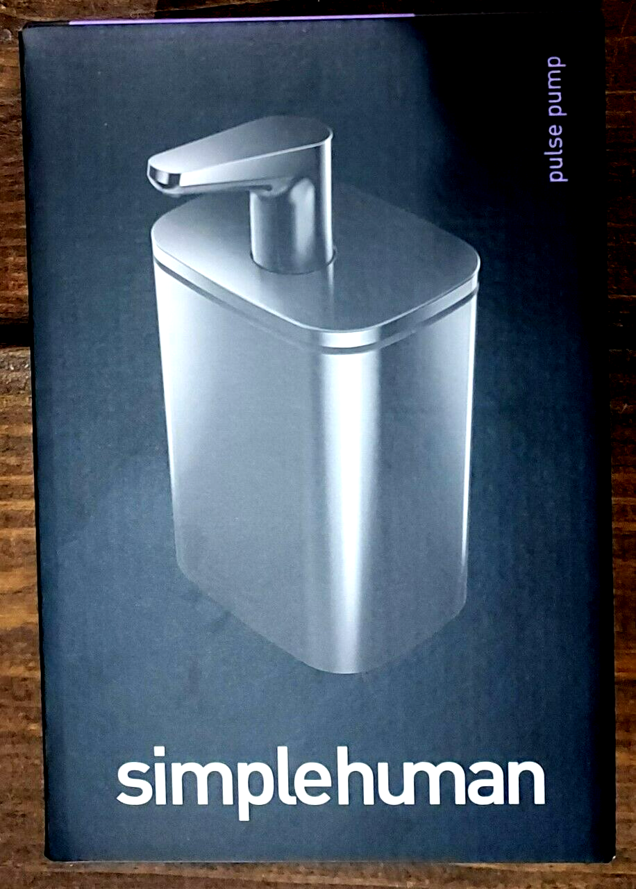 simplehuman ST1043 Rechargeable Sensor Pump 9oz - Stainless Steel for ...