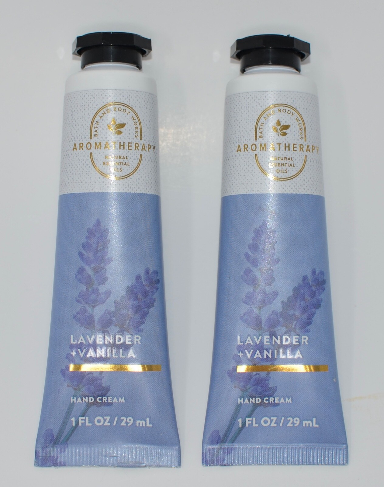 2 BATH & BODY WORKS AROMATHERAPY LAVENDER VANILLA HAND CREAM LOTION 1 ...