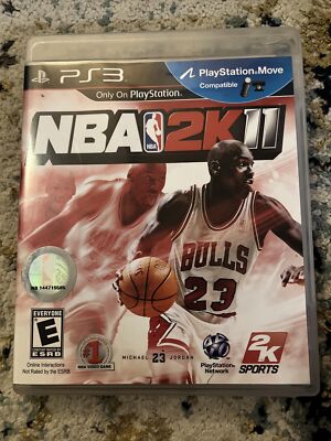 NBA 2K11 Basketball Sony PlayStation 3 PS3 complete Chicago Bulls ...