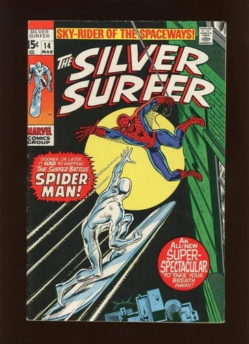 Silver Surfer #14 FN+ 6.5 High Definition Scans *m | eBay