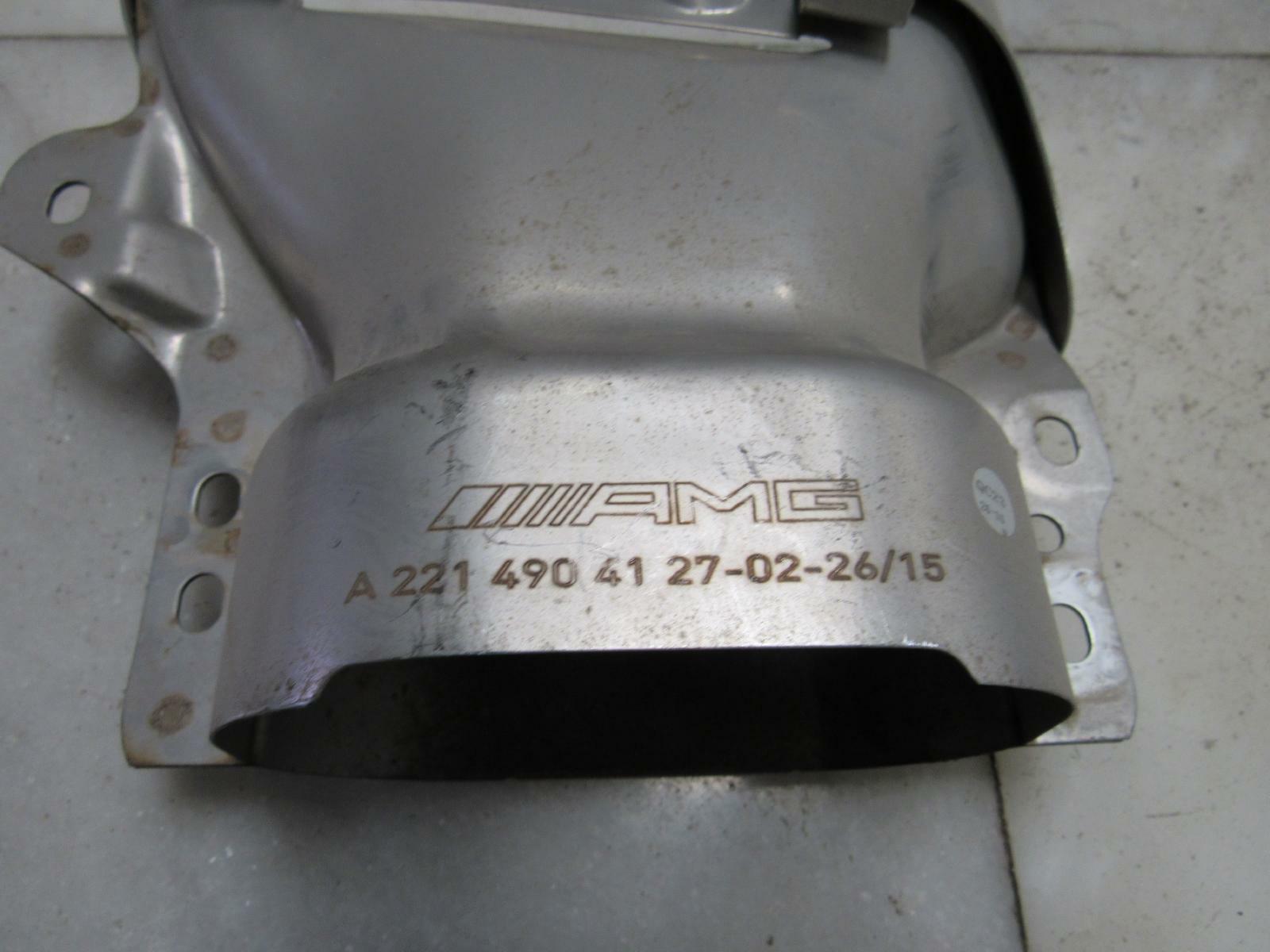 14 15 16 17 MERCEDES S-CLASS -Left Side,OEM,EXHAUST TAIL PIPE-AMG PKG ...