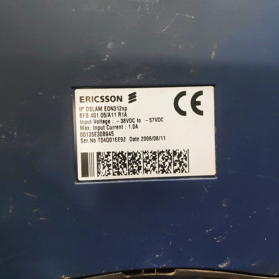USED | ERICSSON IP DSLAM EDN312XP | eBay