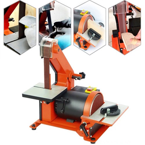 1"x30" Belt Sander 5" Disc Sander Grinder Linisher Bench Sanding ...