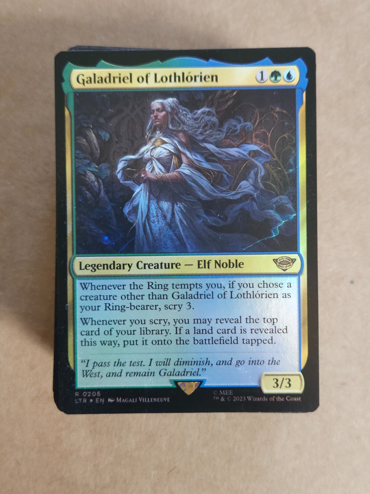 Custom Commander Deck ~ Topdeck Elves ~ Galadriel of Lothlórien ~ 100 ...