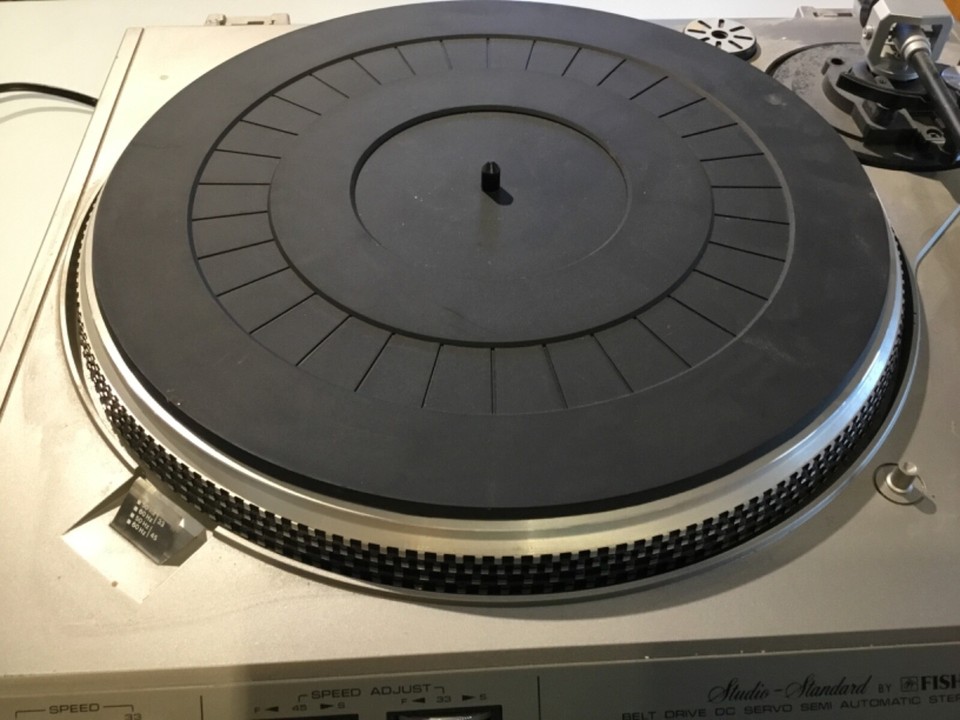 Vintage Fisher MT-6410 Semi-automatic Turntable 80s Japan Silver | eBay