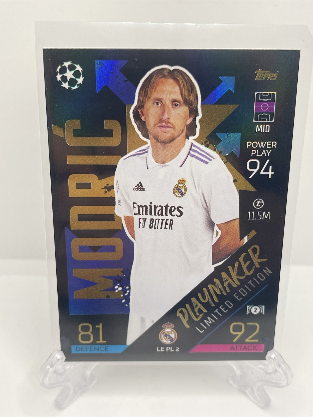 Match Attax 22/23 Limited Edition PLAYMAKER Luka Modric LE PL 2 | eBay