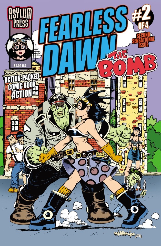 Fearless Dawn: The Bomb #1-4 A-D Lot Asylum Press 2023 NM-Steve Mannion ...