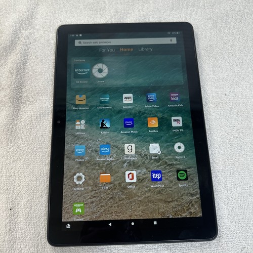 Amazon Fire HD 10 (11th Gen.) 2021 T76N2B 10.1" 32GB Black- FAST FREE ...