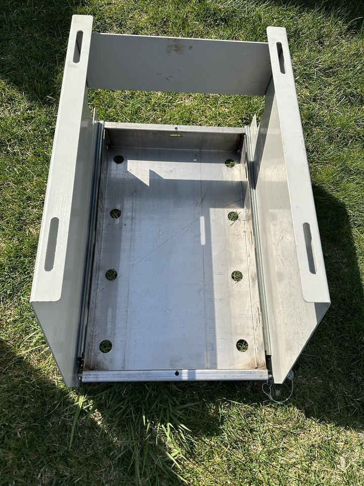 RV/Bus/Camper Compartment Top Mount Sliding Battery Access Storage Tray ...