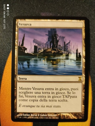 Vesuva -NM- spirale temporale- magic the gathering mtg | eBay