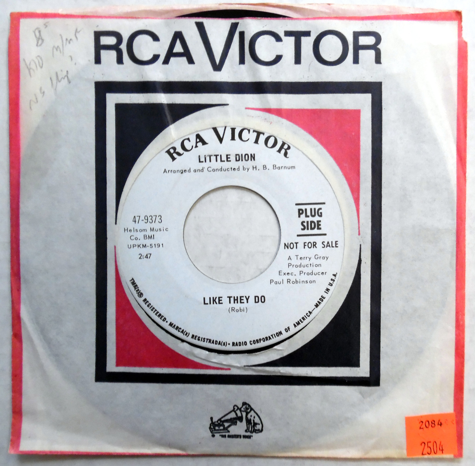 LITTLE DION 45 Like They Do / Little Sister NEAR MINT Soul PROMO w1591 ...
