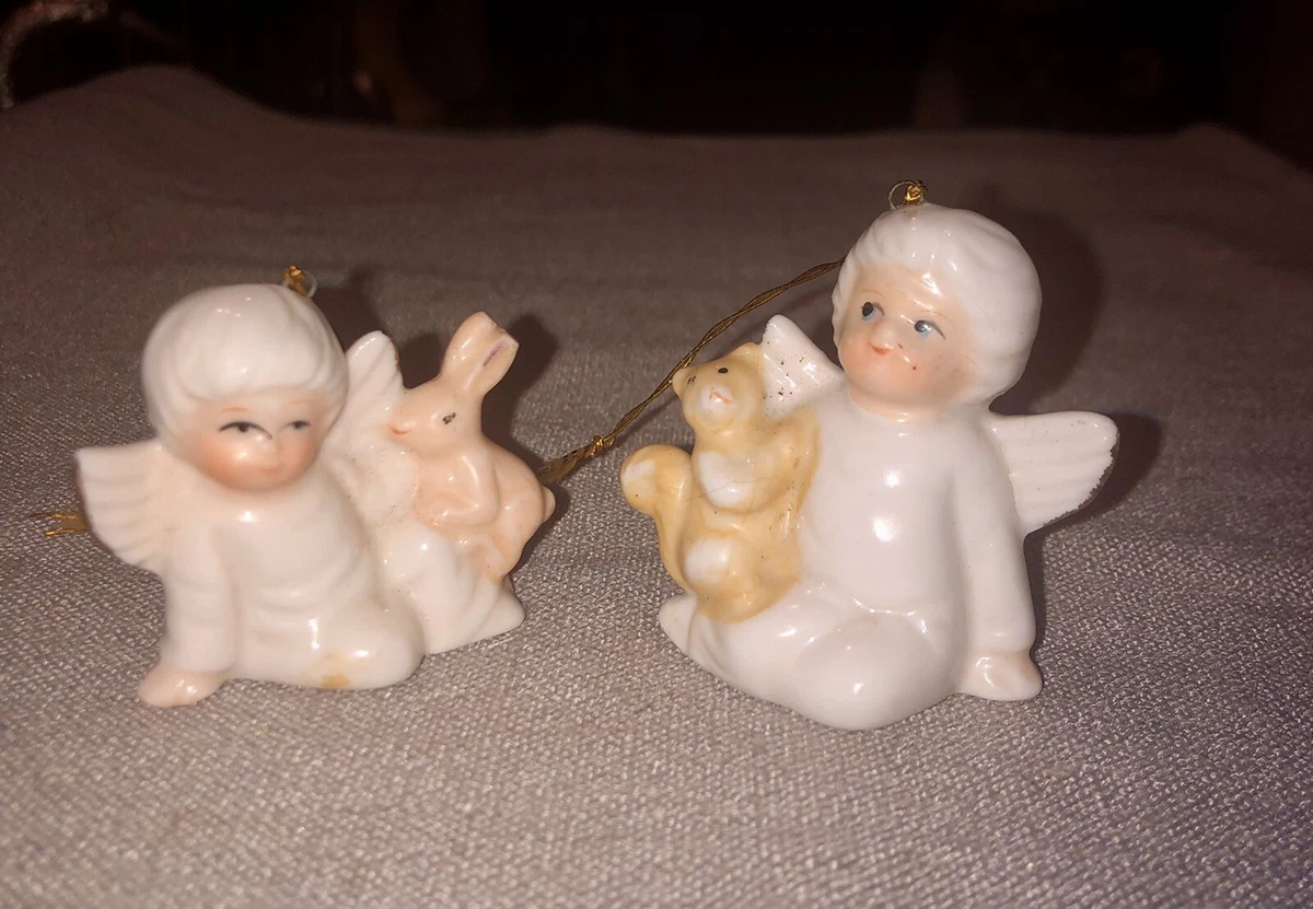 Angels With Animals Ornaments