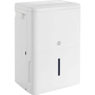 GE 25-Pints Dehumidifier for Damp Rooms Up To 1500 sq. ft. with Bucket ...