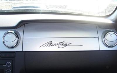 Ford Mustang Script Logo Sticker Decal Classic Accent L | eBay