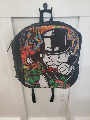 MOJO LIFE x MONOPOLY SPRAYPAINT BACKPACK | eBay