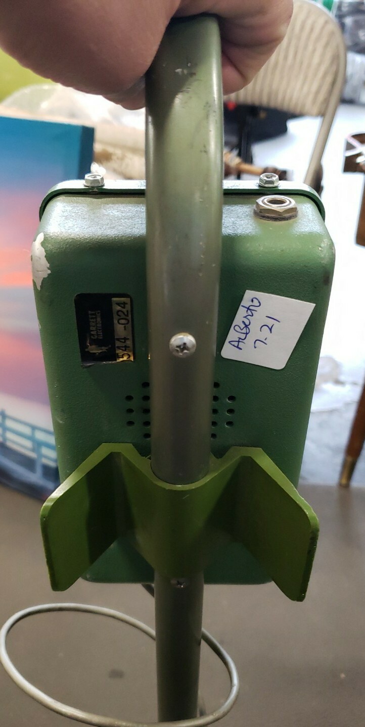 RARE Garrett Metal Detector American SX, Deep Scan TR Discriminator ...