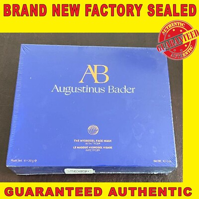 Augustinus Bader The Hydrogel Face Mask 6Ct GUARANTEED AUTHENTIC | eBay