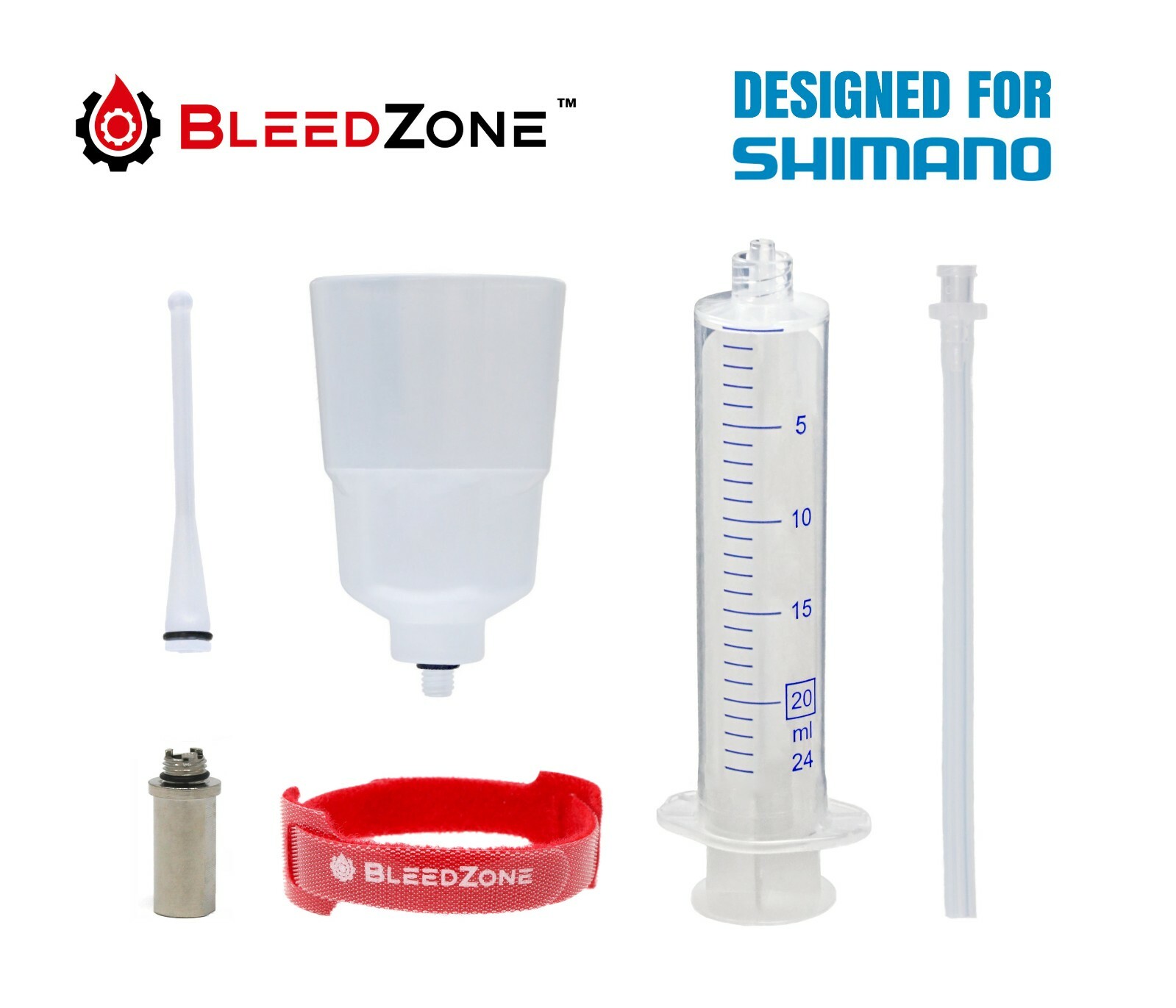 Bleed Kit for SHIMANO Hydraulic ROAD Brakes with Mineral Oil - Pick ...