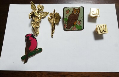 Vintage Gold Color Pin Lot 6 | eBay