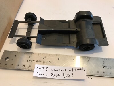 AMT ? 1/25 VINTAGE ROLLING CHASSIS W/HOLLOW TIRES USED | eBay