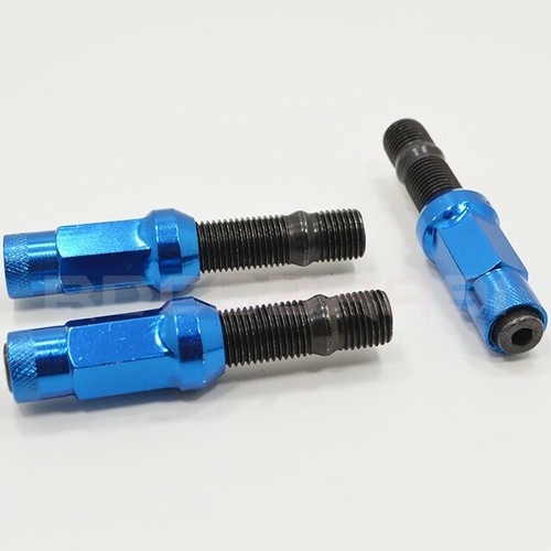 Complete Set 12x1.5 Thread Stud Conversion W/ Blue Racing Lug Nuts Fast ...