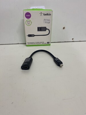 Belkin 4K Mini Display Port HDMI Adapter Box #501 | eBay Australia