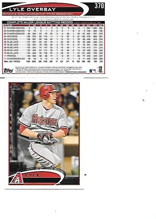 Lyle Overbay Diamondbacks