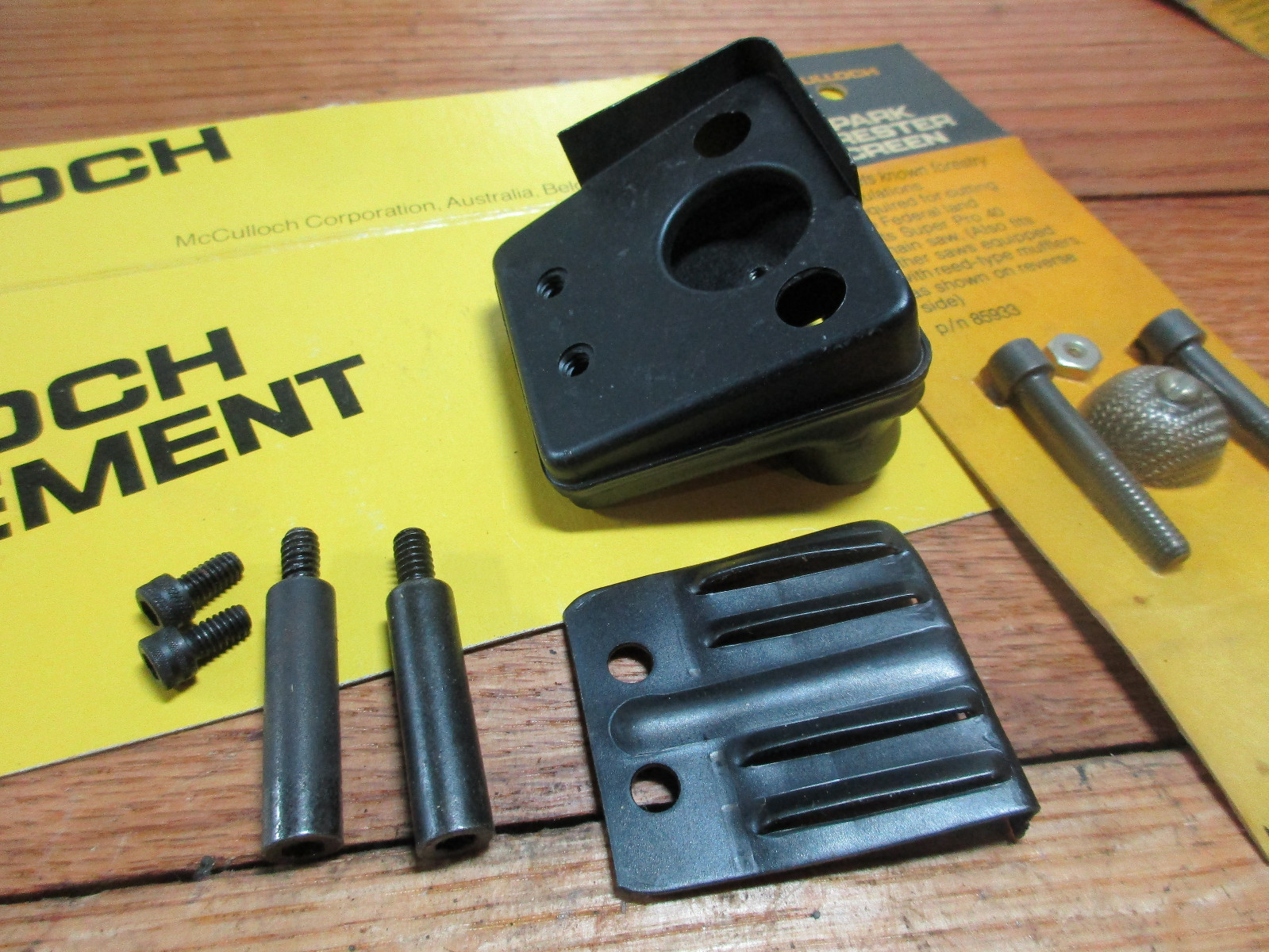 NEW McCulloch Mini Mac 110 120 130 Chainsaw Muffler | eBay