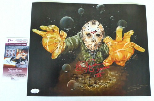 C.J. Graham Signed 11x14 Photo, Friday 13th 6, Jason Lives, Underwater ...