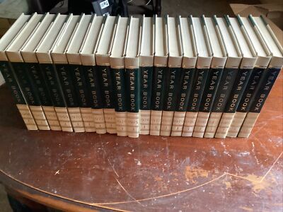 The World Book Year Book 20 Volume-set 1966-1985 | eBay