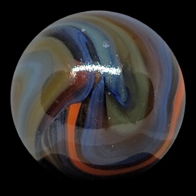 Collectible .74" Glass Marble lot #3893 Out Of Round | eBay