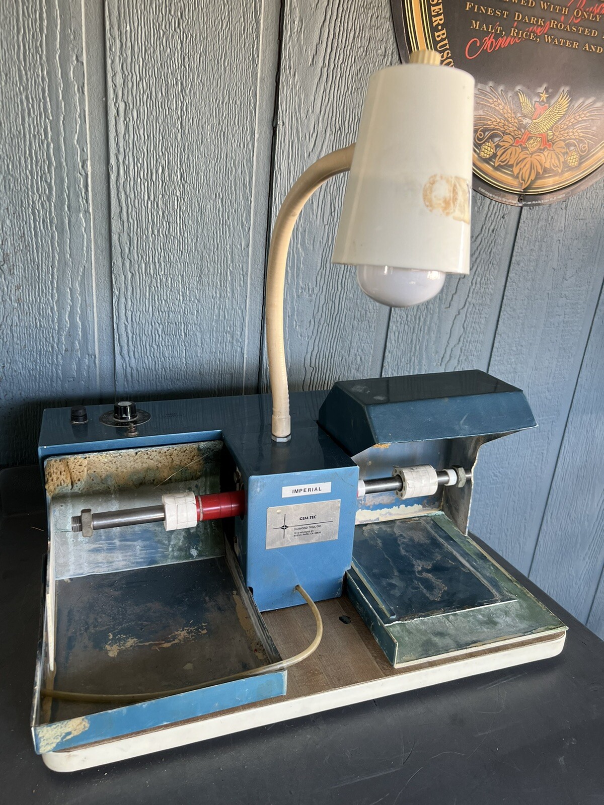 Lápidary Imperial GEM-TEC Dimond Machine | eBay