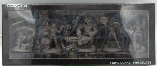 Shadowrun 28880 Prime Runner Miniatures (Catalyst) Troll Ork Dwarf Elf ...