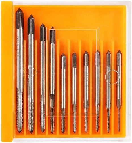 10 Pcs Micro Taps for Clocks and Watches Tapping, Mini Spiral Flute ...