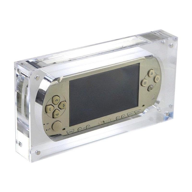 Transparent Clear Acrylic Cover For Game Console Storage Display Box ...