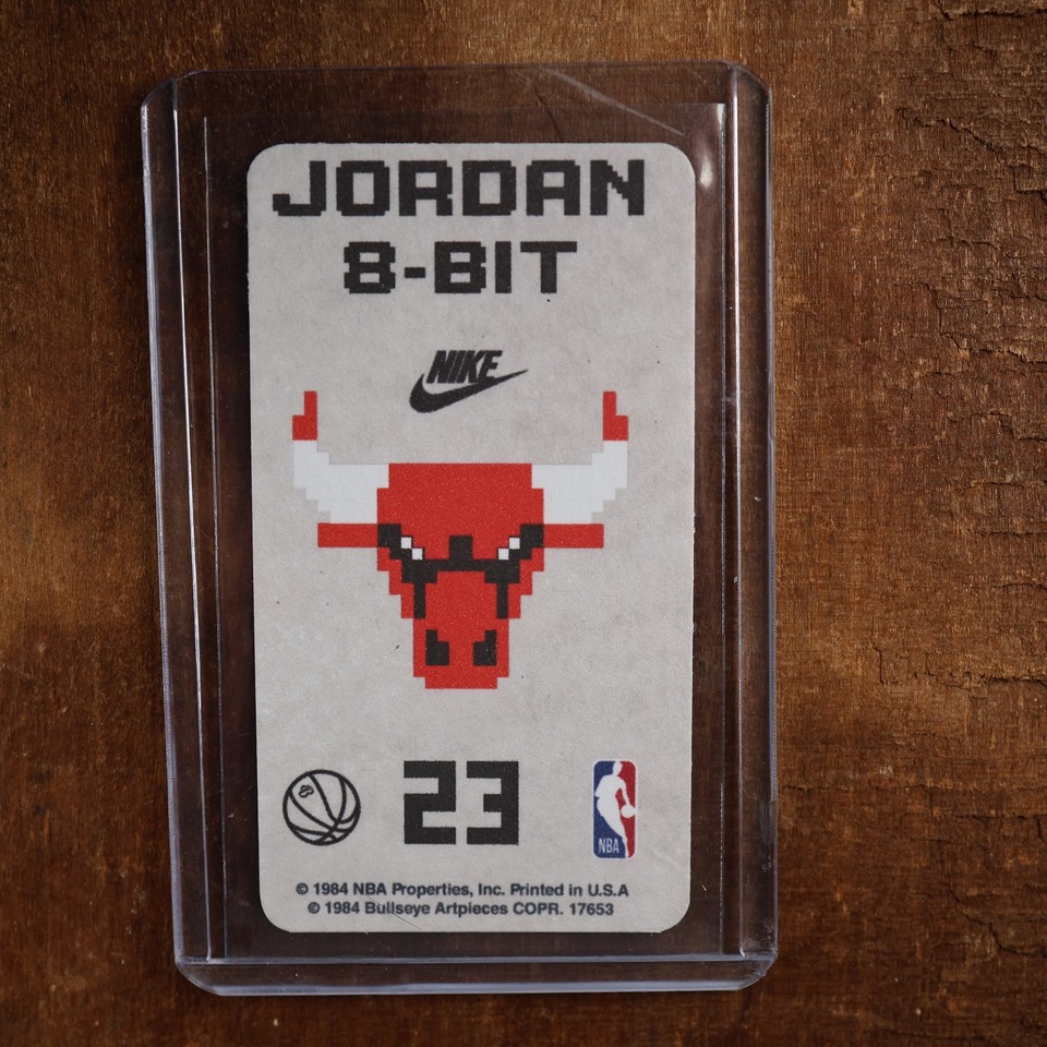 1984 Michael Jordan Chicago Bulls 8- Bit RC NIKE 84 sealed Refractor ...