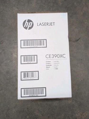 HP 90X CE390X CE390XC Black Toner Cartridge - High Yield, Genuine ...