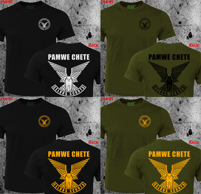 Rhodesian Zimbabwe Army Selous Scouts Pamwe Chete Logo Special Forces T ...