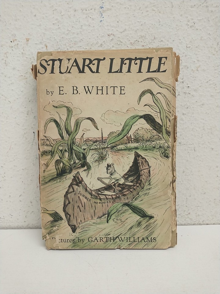 Vintage 1945 Stuart Little By E.B. White Harper Row Hardcover/Dust ...