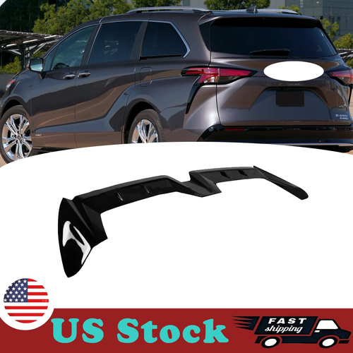 For 21-2024 Toyota Sienna Mc Style Rear Roof Spoiler Wing Extension ...