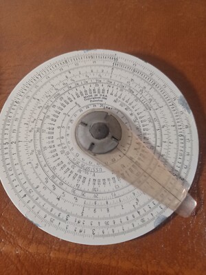 Vintage small Slide Rule ruler 1936 The Binary Slide Rule with case ...