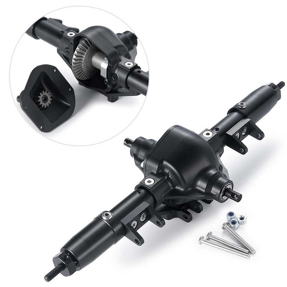 Metal CNC Axle Front/Middle/Rear Axle for 1/10 RC Rock Crawler Car ...
