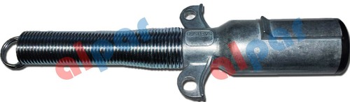 7-Way Connector Trailer Plug w/Spring Stiffener SAE-J560 | eBay