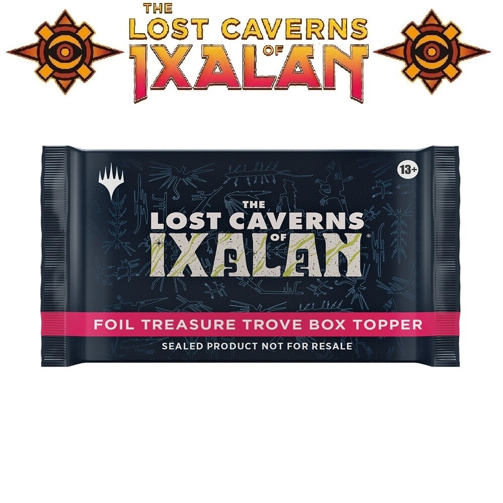 MTG LOST CAVERNS OF IXALAN Set Collector Draft Bundle Box Topper ...