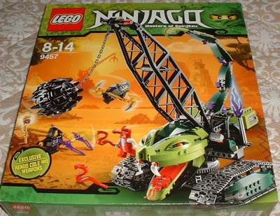 Lego Shop Limited 9457 Ninjago Snake Crusher Rare Fangpyre Wrecking ...