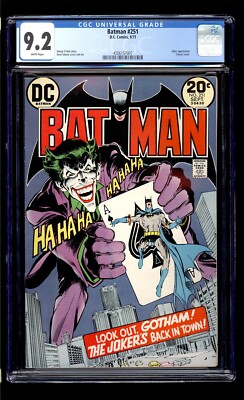 Batman #251 1973 CGC 9.2 NM- White High Definition Scans** | eBay