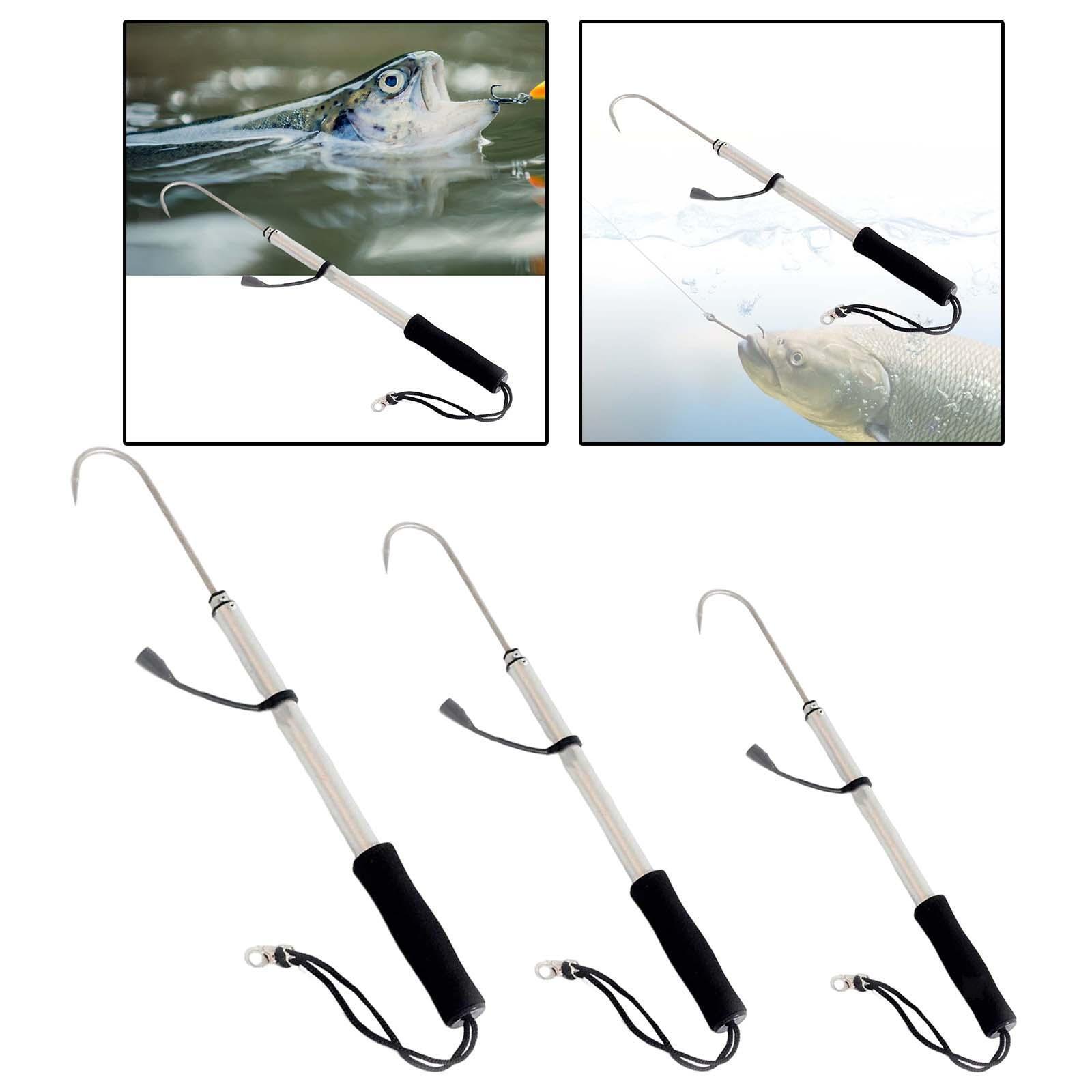 Fishing Gaff Sturdy Lightweight Hand Fish Gaff Accessories Fishing Grip ...