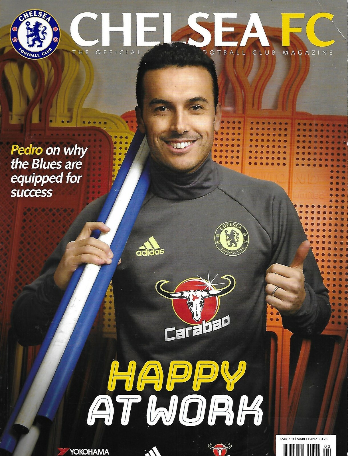 Chelsea FC Soccer Magazine Pedro Paulo Ferreira Match Action Ray ...